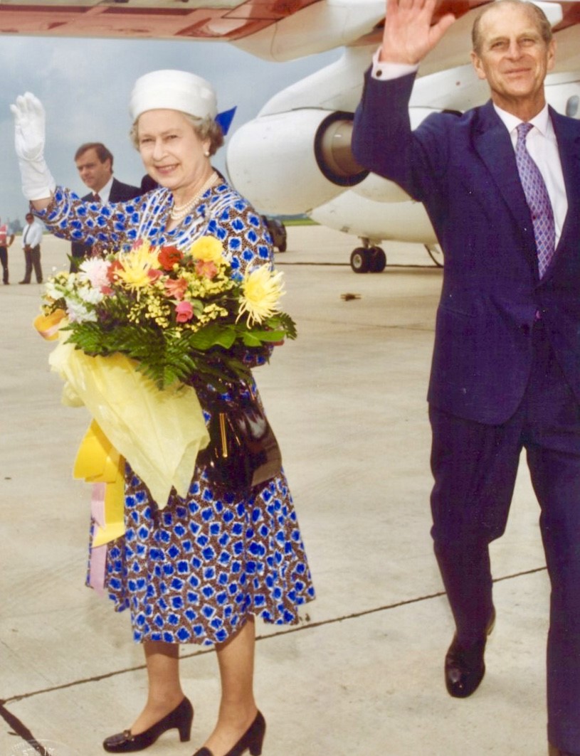 30 years ago today Queen Elizabeth came to San Antonio for 105 minutes ...